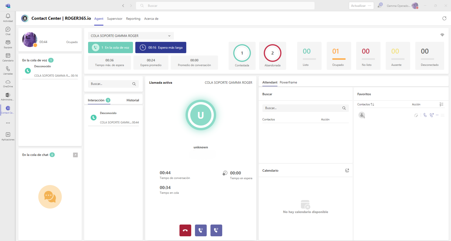 Convierte Microsoft Teams en un Contact Center